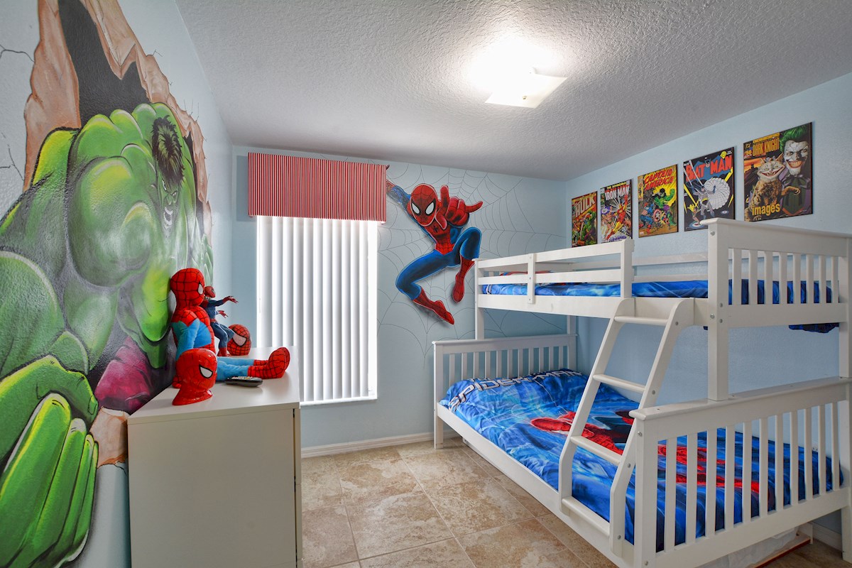 Frozen & Spiderman Villa Only 2 Miles from Disneyworld