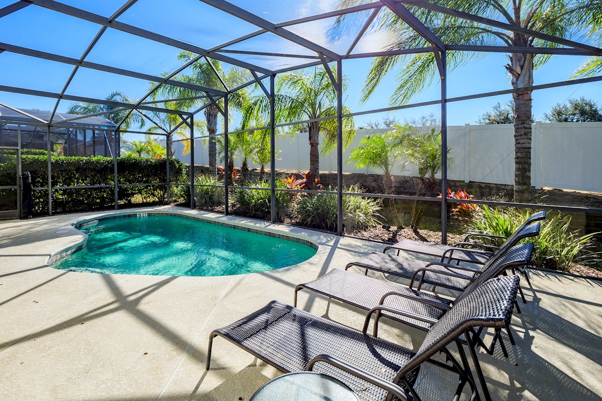 4 Bed 3 Bath Villa with Private SOUTH Pool, Gated Resort ref 530